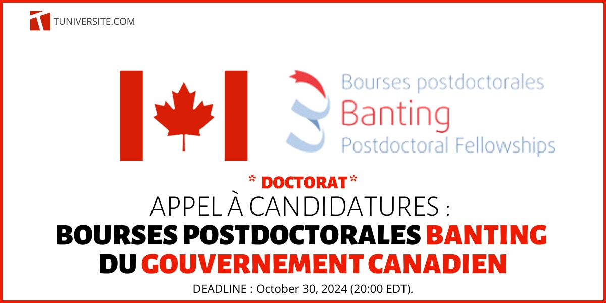Bourses Postdoctorales Banting Du Gouvernement Canadien