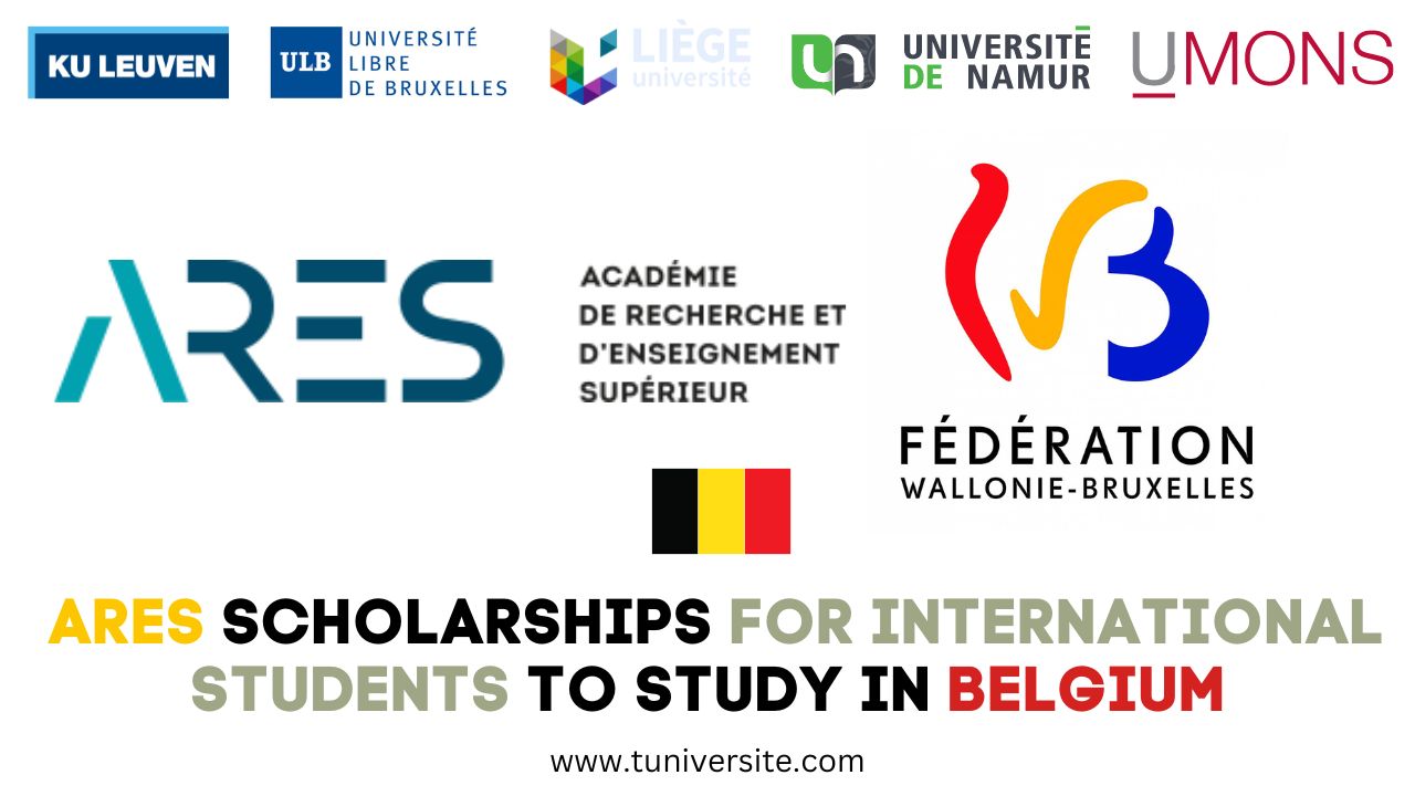 ARES Scholarships 2025-2026 for International Students in Belgium
