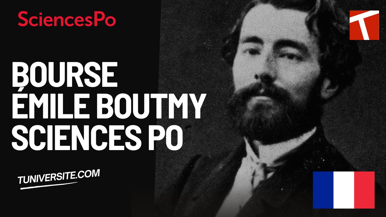 Bourse Émile Boutmy de Sciences Po en France, 2025-2026
