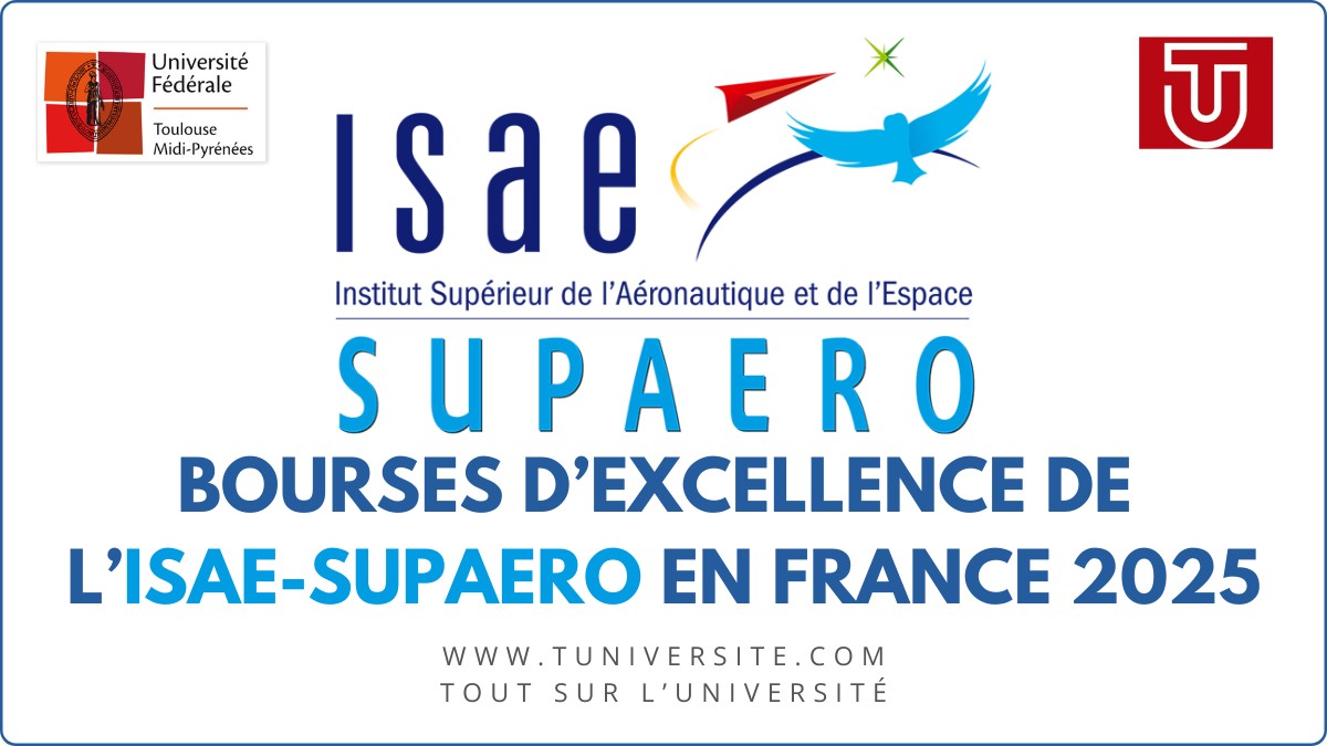 Bourses d’Excellence de l’ISAE-SUPAERO en France, 2025/2026