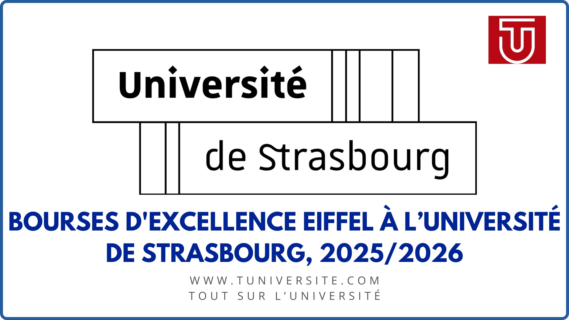 Bourses France Excellence Eiffel 2025