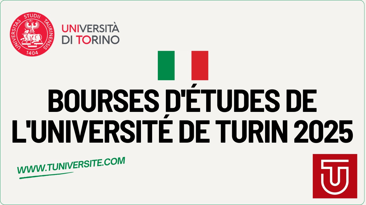 Bourses d'Études de L'Université de Turin pour Étudiants Étrangers