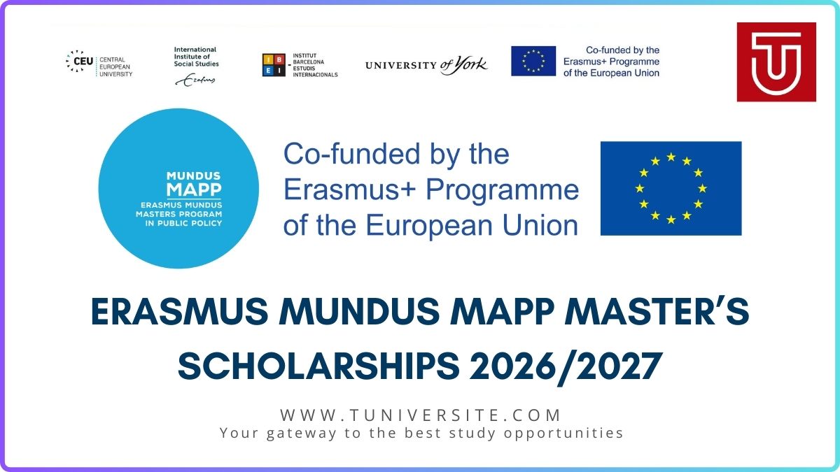 Erasmus Mundus MAPP Master’s Scholarships 2026/2027