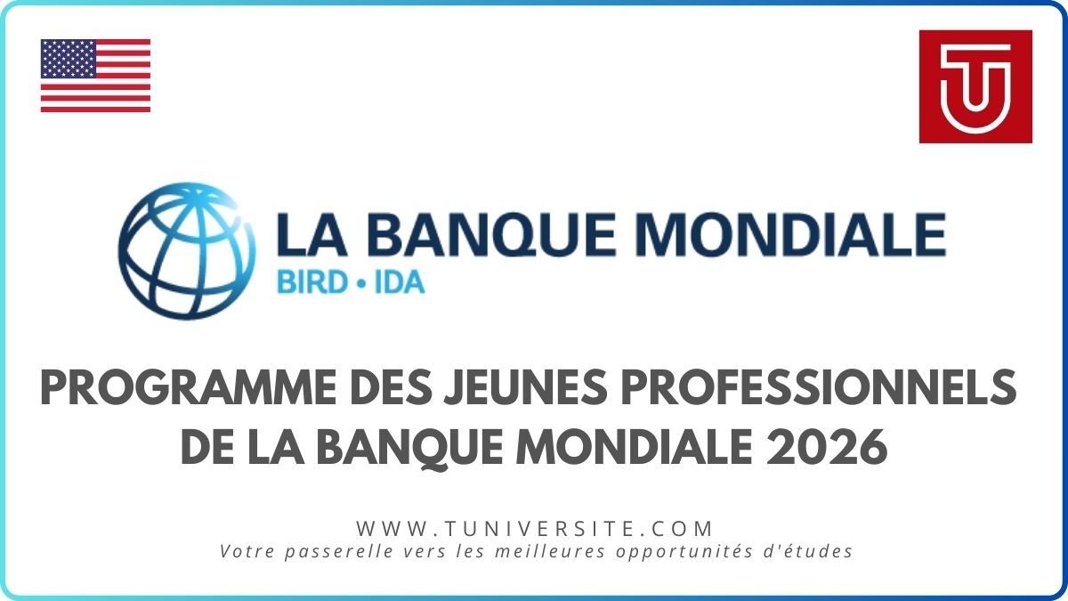 Programme des Jeunes Professionnels de la Banque Mondiale 2026
