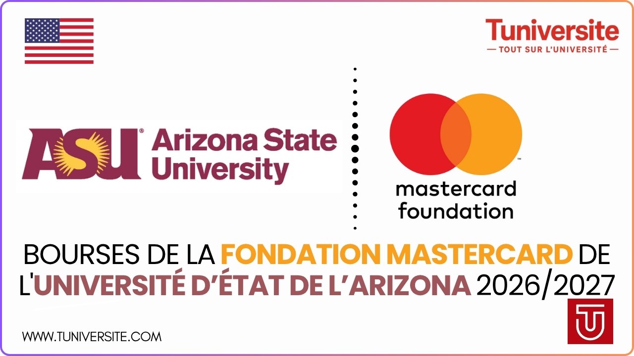 Bourses Mastercard de l'Université d'État de l'Arizona (ASU) aux États-Unis