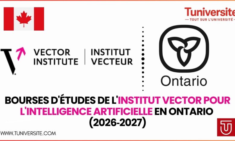 Bourses d'études de l'Institut Vector pour l'intelligence artificielle ...