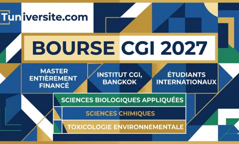 Bourses CGI 2027 de Master pour étudiants internationaux en Thaïlande